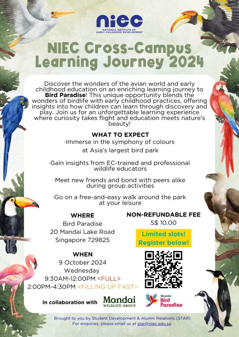 NIEC Cross-Campus Learning Journey 2024 | National Institute of Early ...