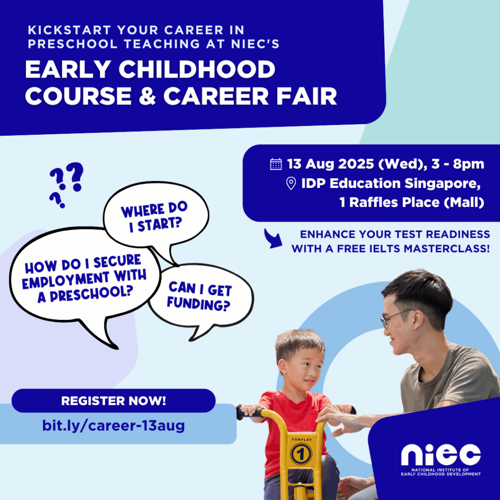 NIEC Early Childhood Course & Career Fair (13 Aug 2025) | National ...